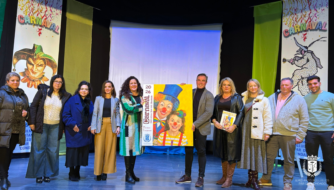 PRESENTADO EL CARTEL DEL CARNAVAL DE BOLLULLOS 2026